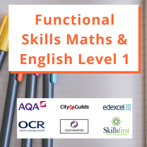 Level 1 Maths And English Courses - Learn Maths & English Online