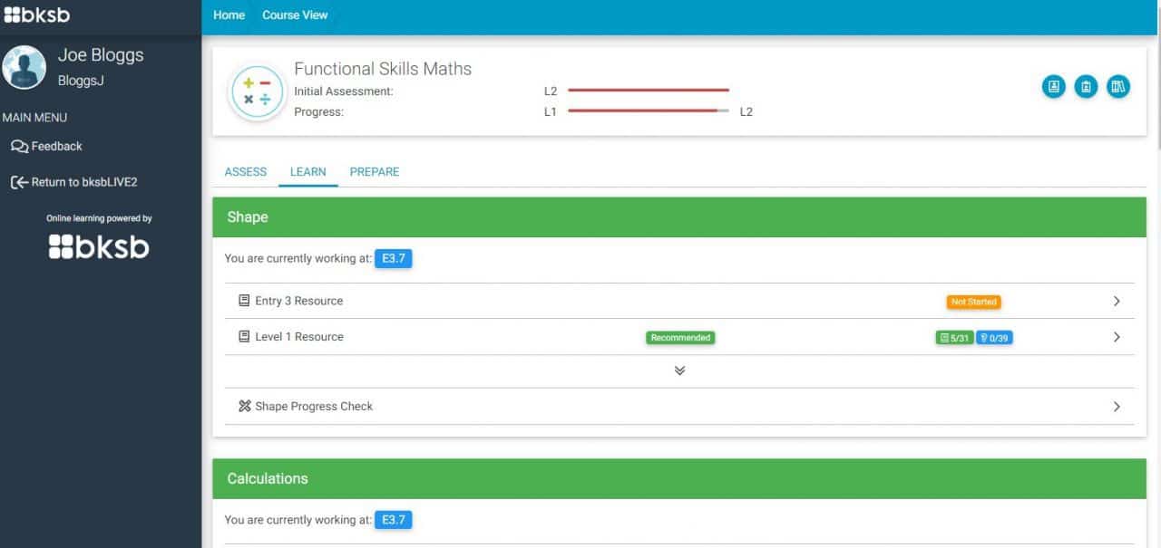 Learning Platform - Think Online Training